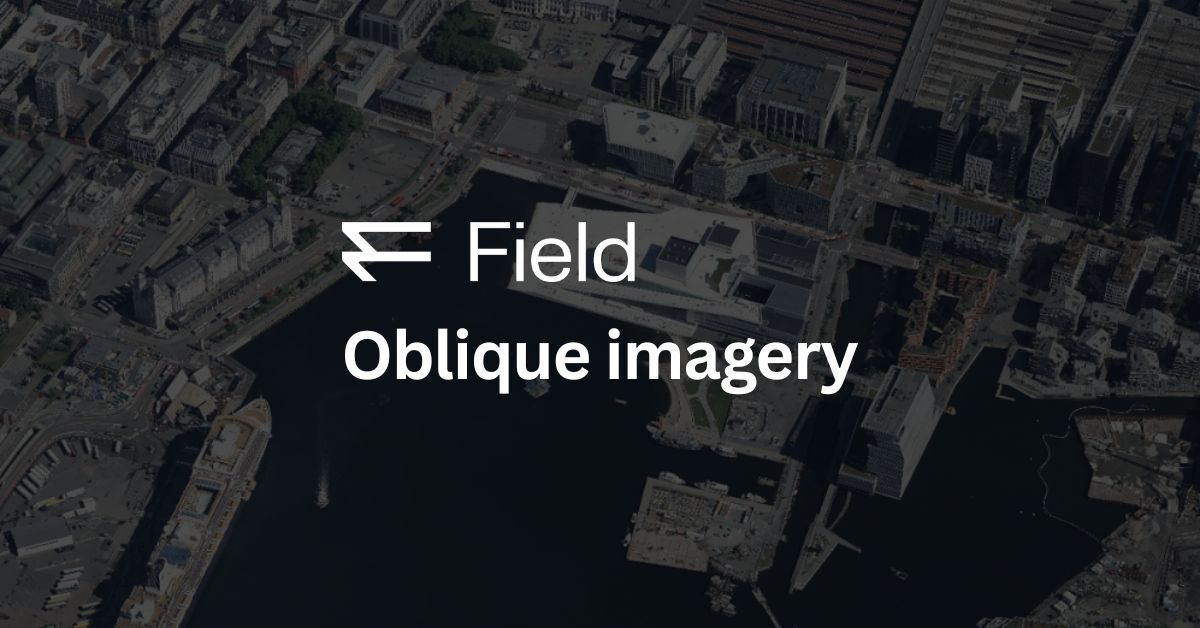 Oblique imagery - Field